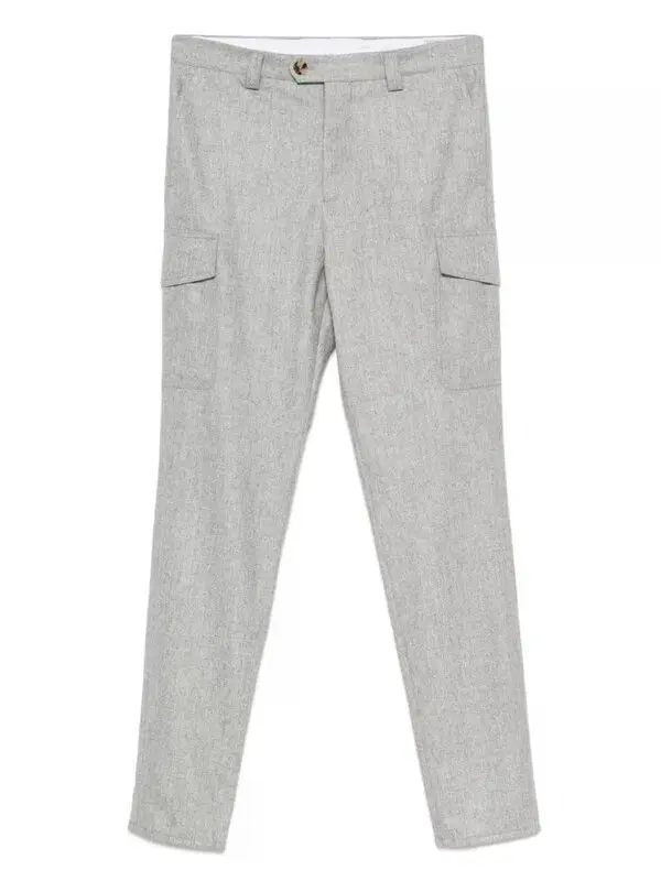 Brunello Cucinelli Wool Cargo Pants