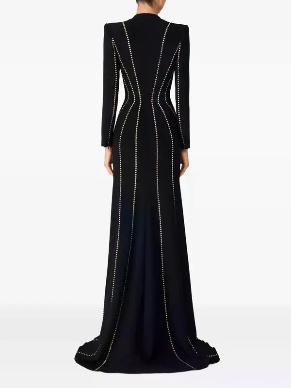 Jenny Packham Victoire Rhinestone-embellished Maxi Gown