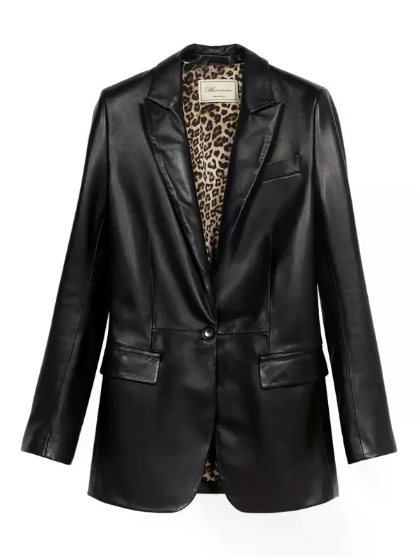 Blumarine Leather Blazer