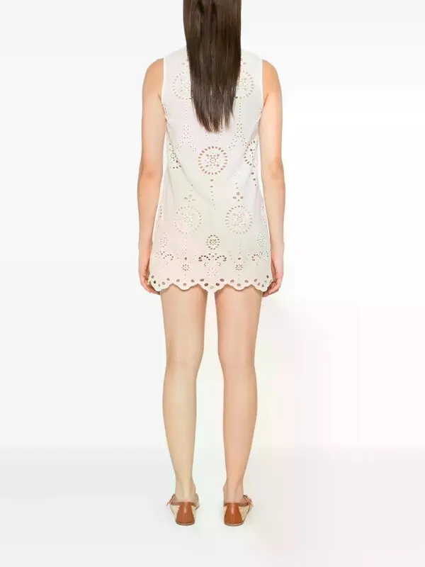 Matteau Broderie Anglaise Mini Dress