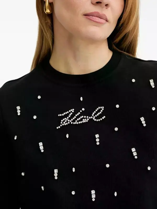 Karl Lagerfeld Logo-embellished Sweatshirt