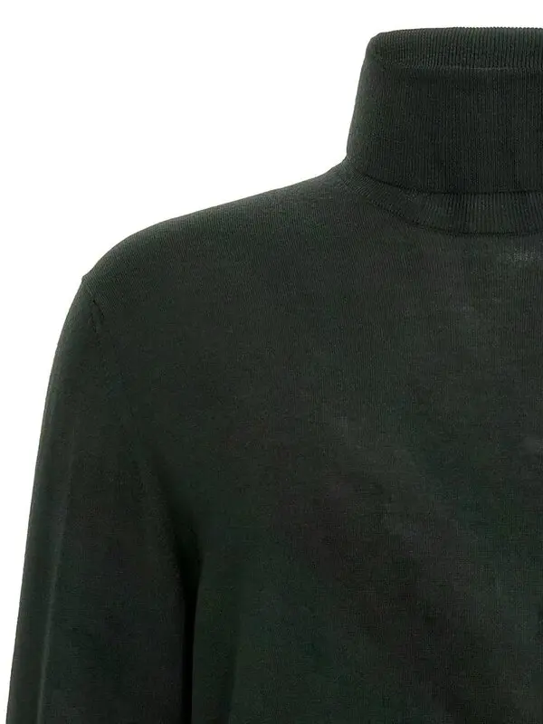 ZANONE Roll-neck Top - Green