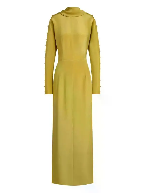 12 STOREEZ Silk Maxi Dress