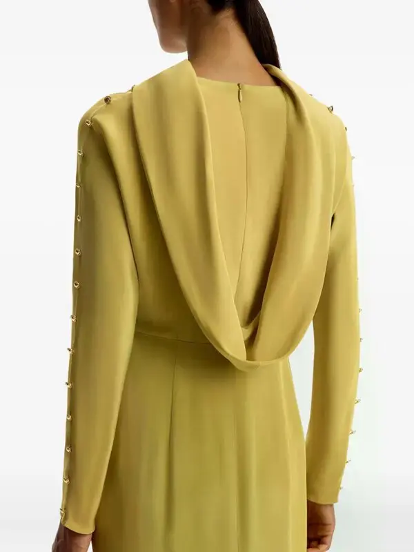 12 STOREEZ Silk Maxi Dress