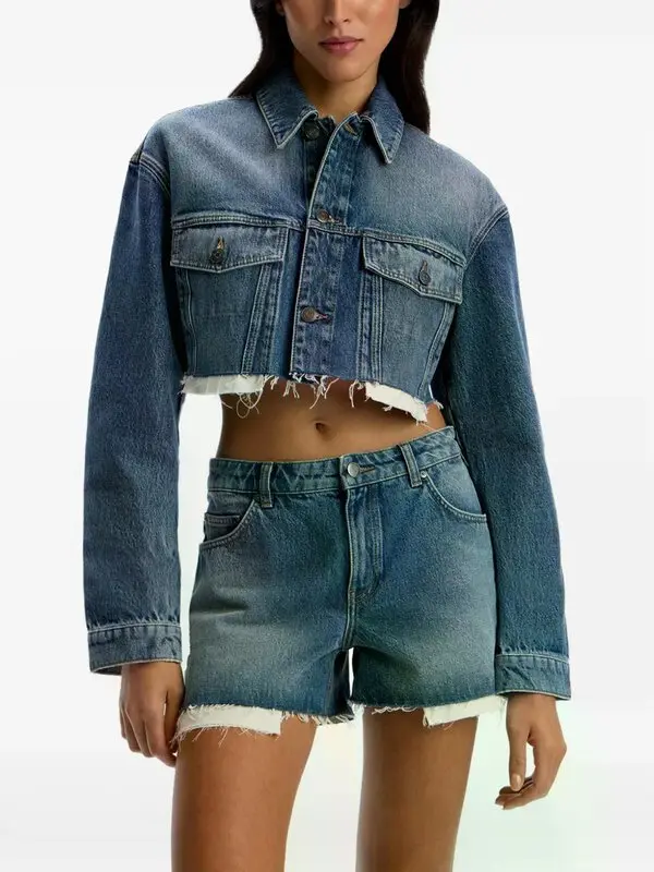 12 STOREEZ Distressed Denim Shorts