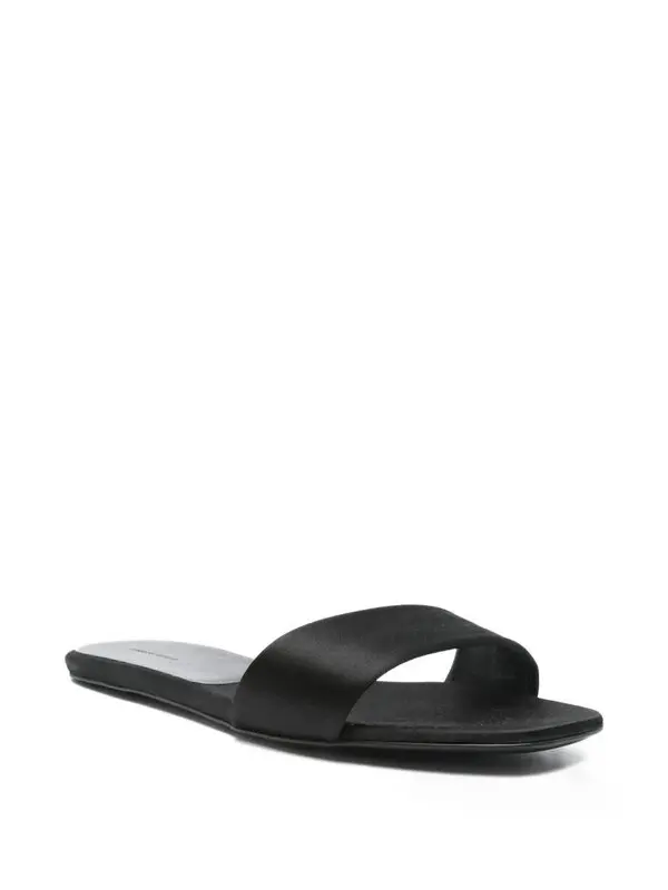 LOULOU Stella Satin-band Slides