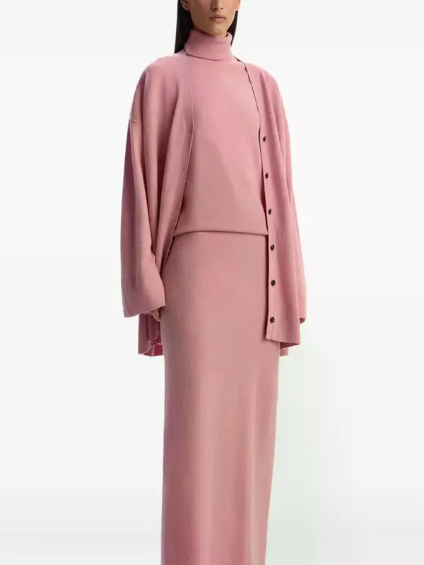 12 STOREEZ Button-detailed Cardigan - Pink