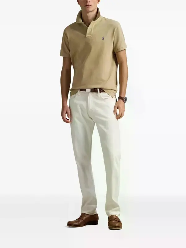 Polo Ralph Lauren Short Sleeve Polo Shirt - Neutrals
