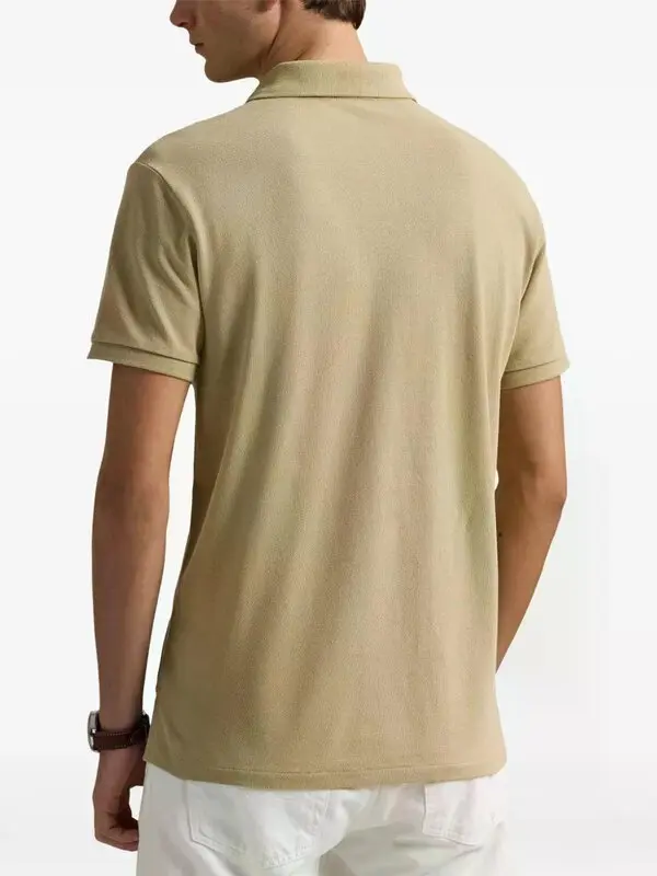 Polo Ralph Lauren Short Sleeve Polo Shirt - Neutrals