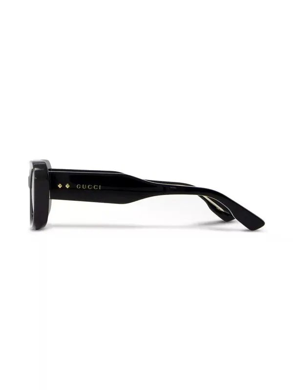 Gucci Double G Square-frame Sunglasses