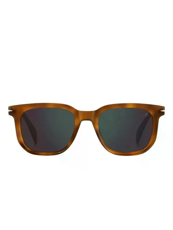 DB EYEWEAR BY DAVID BECKHAM Square Sunglasses - Brown