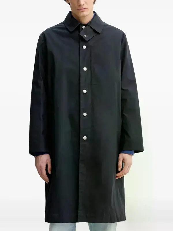 A.p.c. Button-fastening Longline Coat