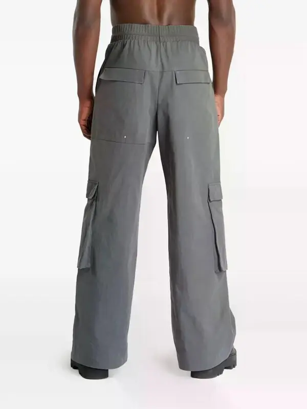 HELIOT EMIL Elastic-waist Cargo Trousers