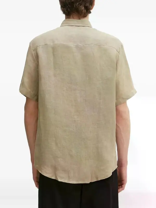A.p.c. Bellini Short-sleeve Pocket Shirt - Neutrals