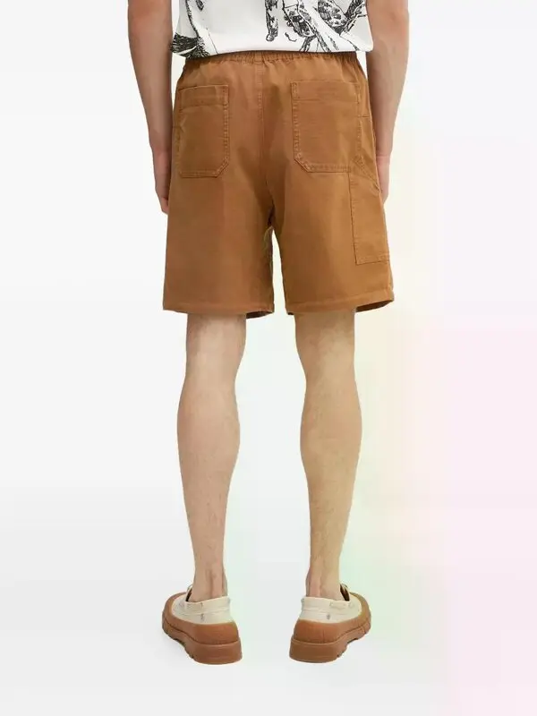 A.p.c. Norris Elasticated-waist Shorts - Brown