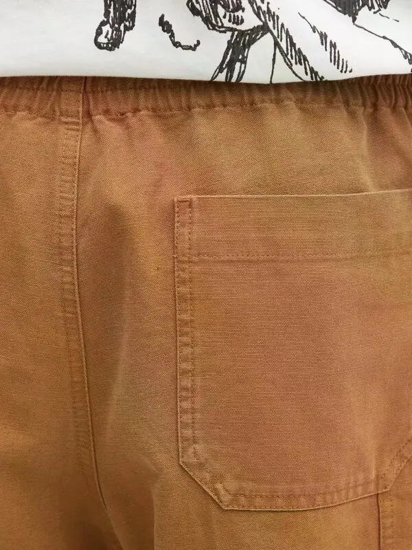 A.p.c. Norris Elasticated-waist Shorts - Brown