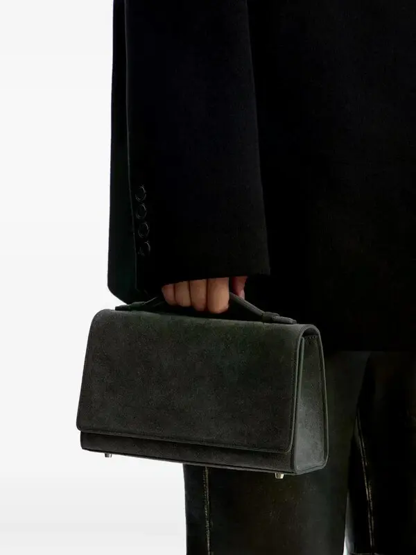 12 STOREEZ Suede Shoulder Bag