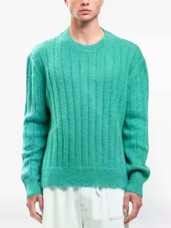 Marni Ribbed Fuzzy Sweater