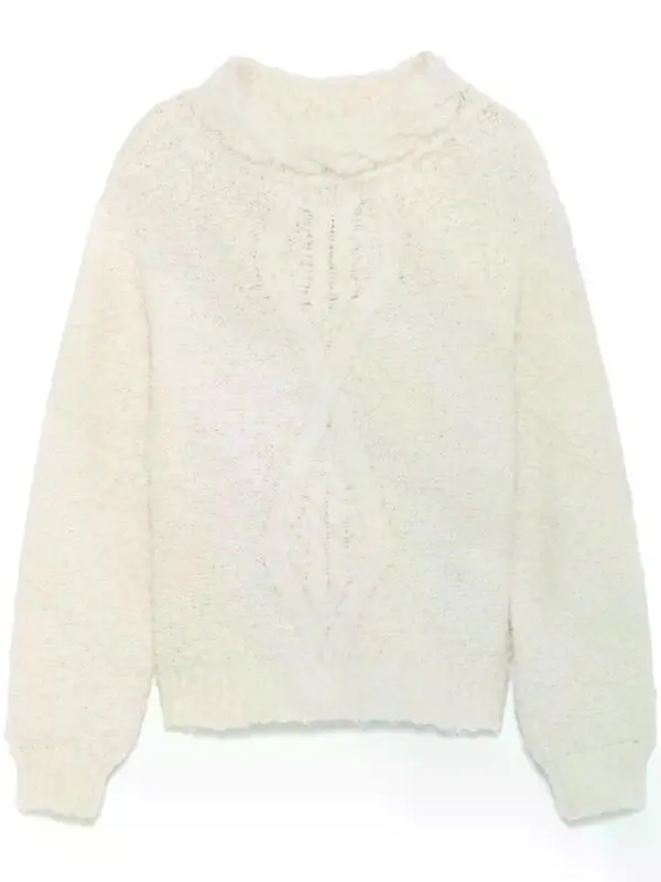 Isabel Marant Romane Sweater - Neutrals