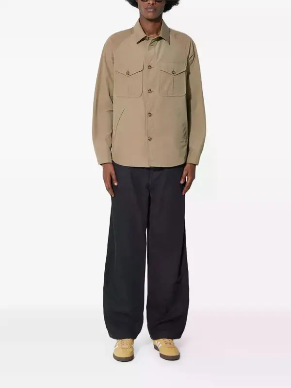 BARACUTA Patch-pocket Shirt Jacket