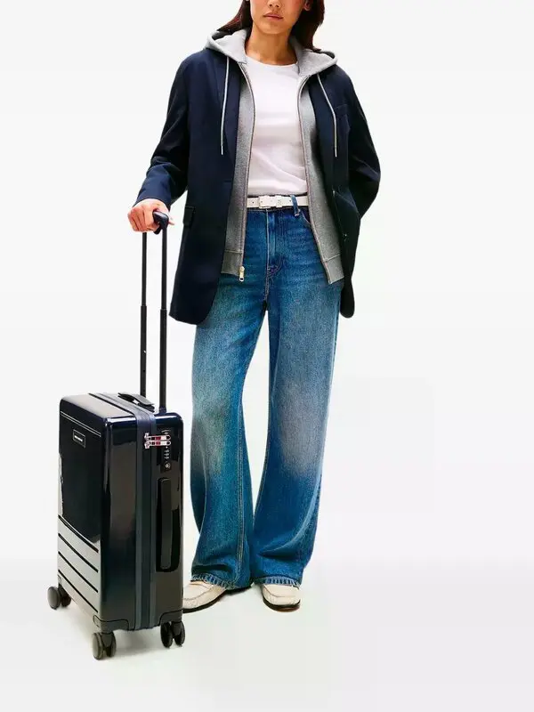 Tommy Hilfiger Retractable-handle Wheeled Suitcase
