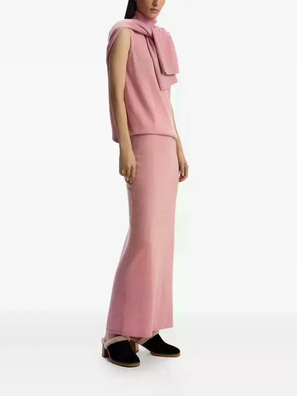 12 STOREEZ Knitted Maxi Skirt