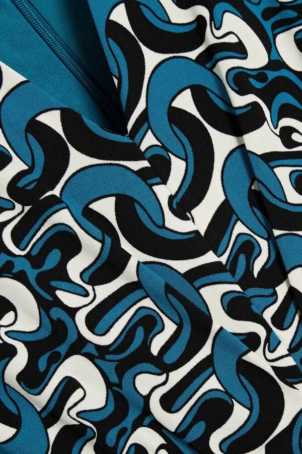 Diane Von Furstenberg Marilou Printed Jersey Jumpsuit