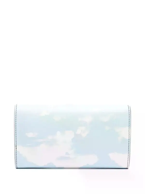 Moschino Cloud-print Chain Wallet