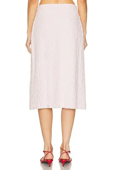 JIL SANDER 3d Flower Skirt