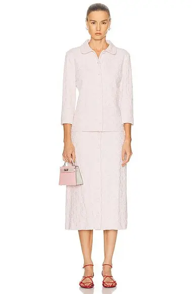 JIL SANDER 3d Flower Top