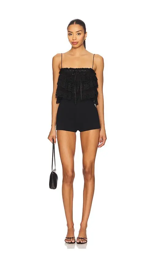 Ronny Kobo X Carlton Top - Black
