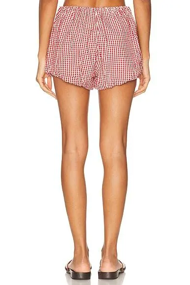 Posse Aurelia Short - Red Gingham