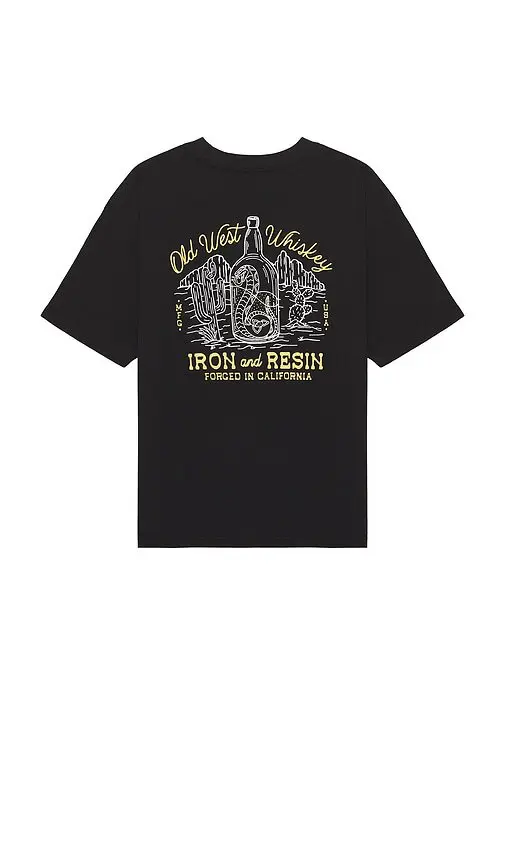 IRON & RESIN Old Whiskey Tee - Black
