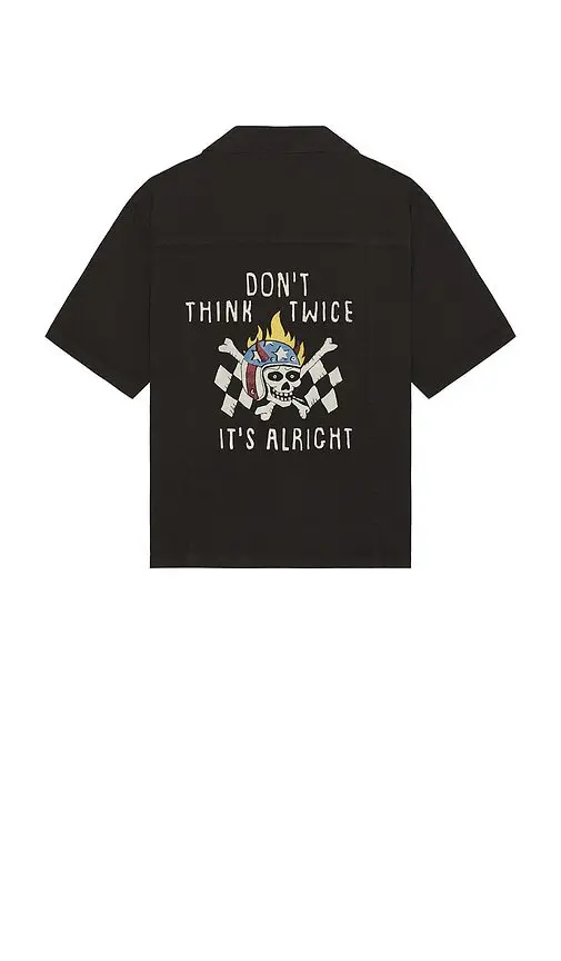 IRON & RESIN Don't Think Twice Shirt - Charcoal