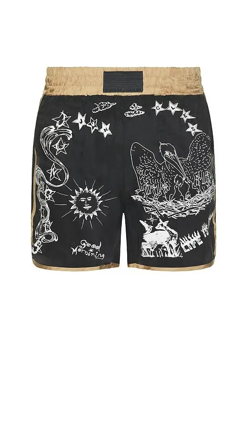 JUNGLES Scribbles Boxing Shorts