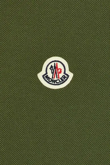 Moncler Short Sleeve Polo - Green