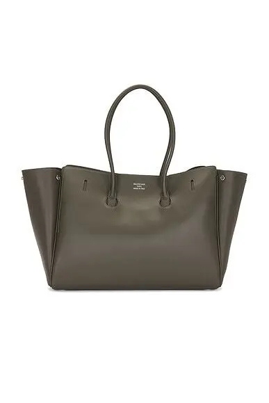 Balenciaga Bel Air Medium Carry Bag - Khaki
