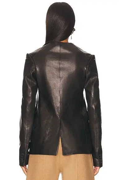 Khaite Jameson Leather Jacket