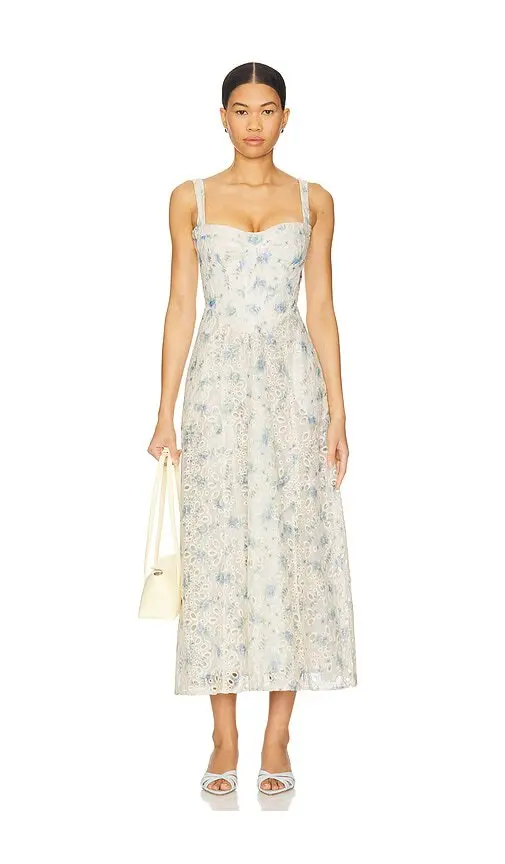 Bardot Adaline Broderie Midi Dress
