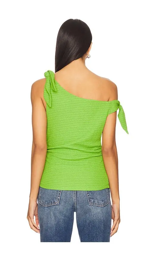 Astr The Label One Shoulder Top With Tie Detail