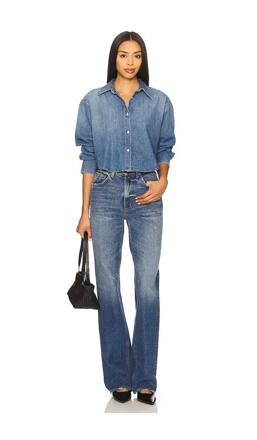 Citizens Of Humanity Ana Cropped Shirt