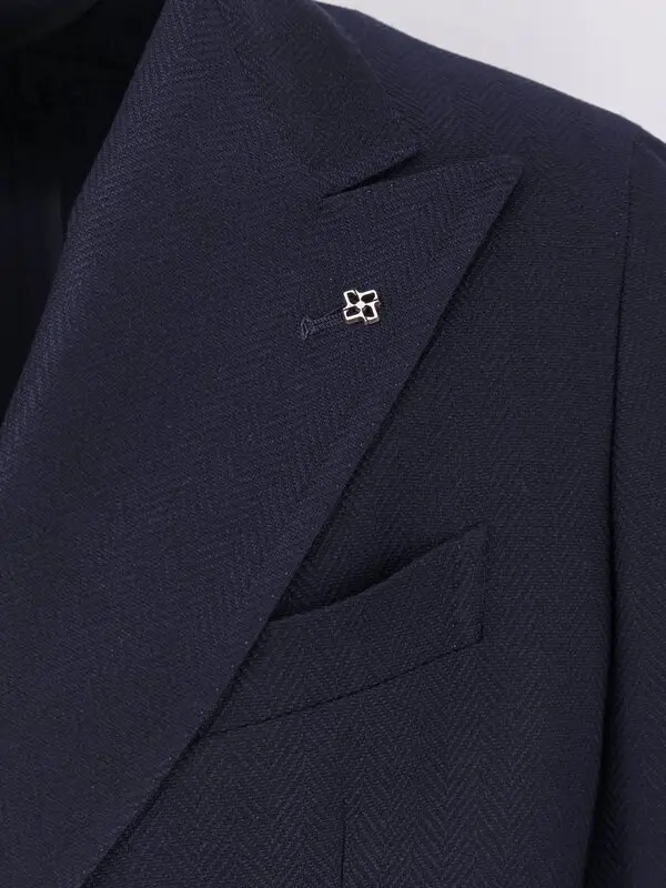 Tagliatore Doublebreasted Virgin Wool Blazer