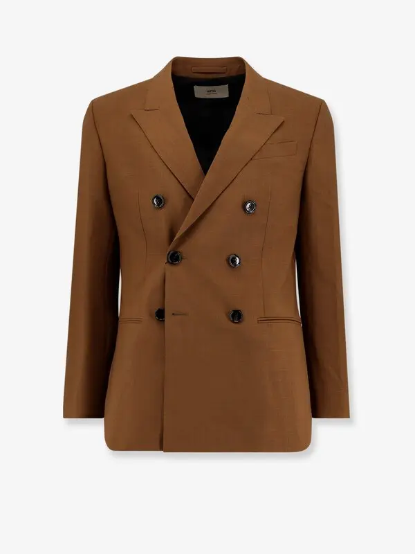AMI Paris Doublebreasted Wool Blazer