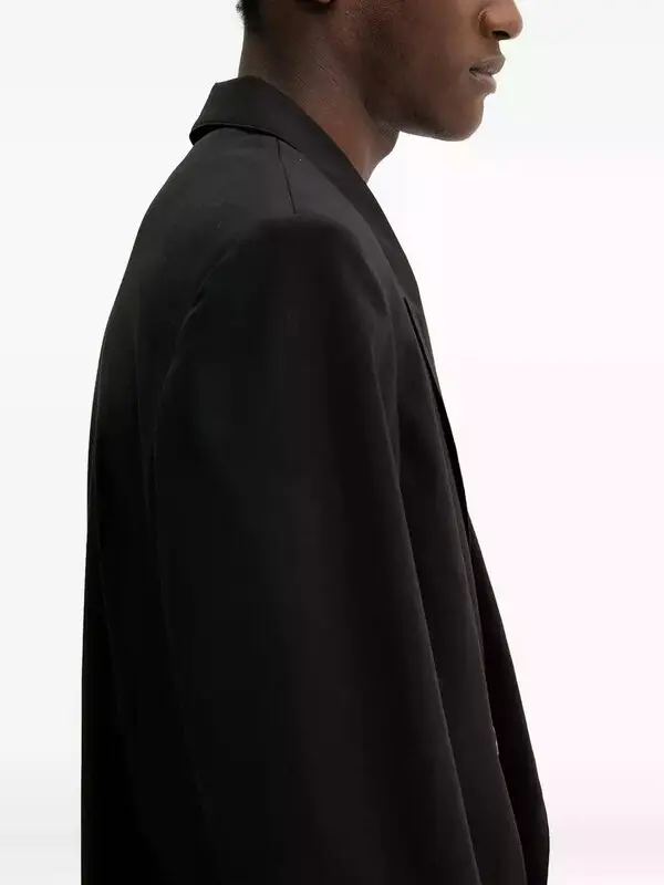 Nanushka Double-breasted Patch-pocket Blazer