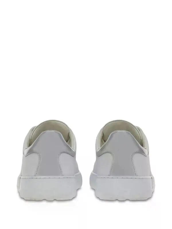 FERRAGAMO Gancini-print Lace-up Sneakers