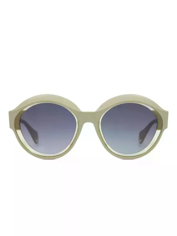 GIGI STUDIOS Round-frame Sunglasses - Yellow