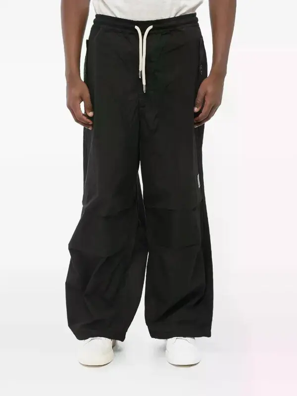 Giorgio Armani Drawstring-waist Flat-front Trousers