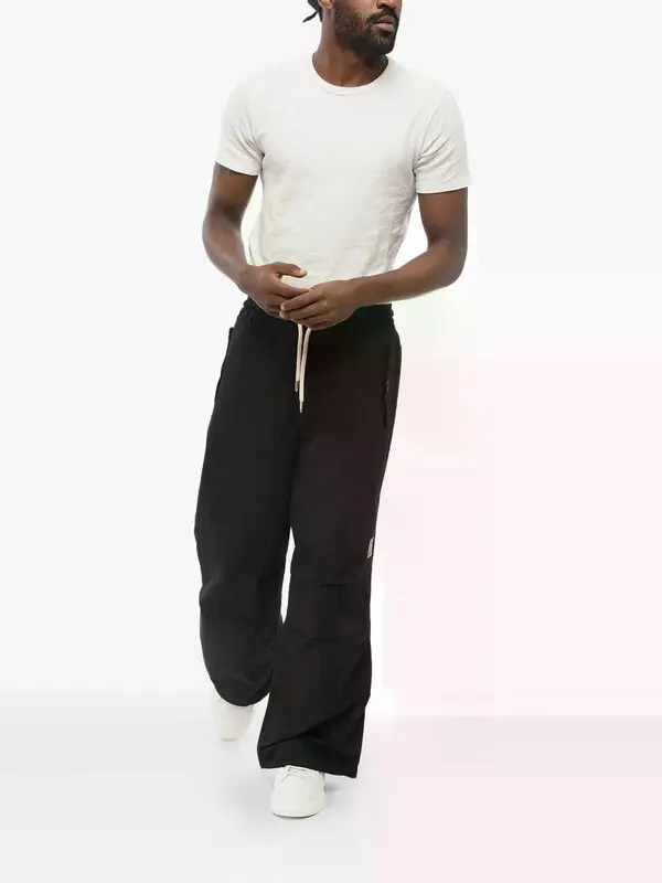 Giorgio Armani Drawstring-waist Flat-front Trousers