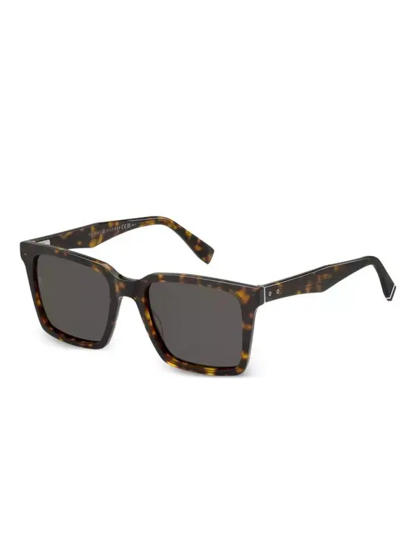 Tommy Hilfiger Tortoiseshell Square-frame Sunglasses