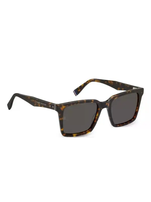Tommy Hilfiger Tortoiseshell Square-frame Sunglasses